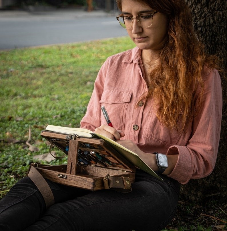 Writers Messenger Wood Box - BUY 2 FREE SHIPPING – msheep.com