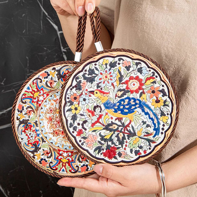Vintage Enamel Ceramic Heat-Resistant Mat – msheep.com