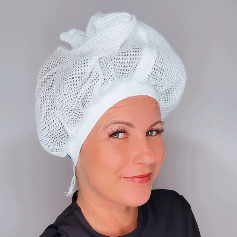 Net Plopping Cap For Drying Curly Hair – msheep.com
