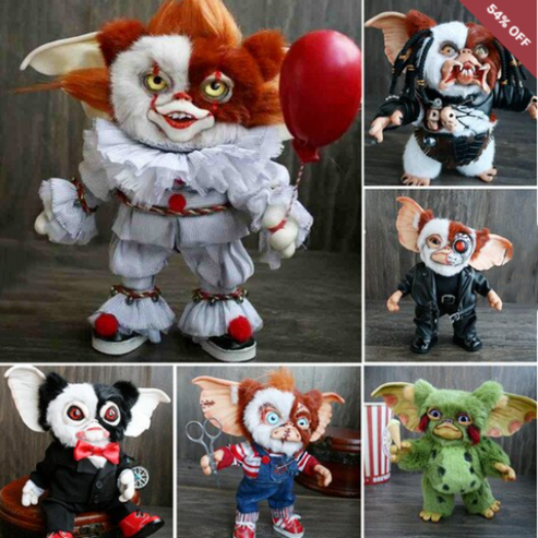 2024 new cute elf model horror doll suitable for home desktop window s ...