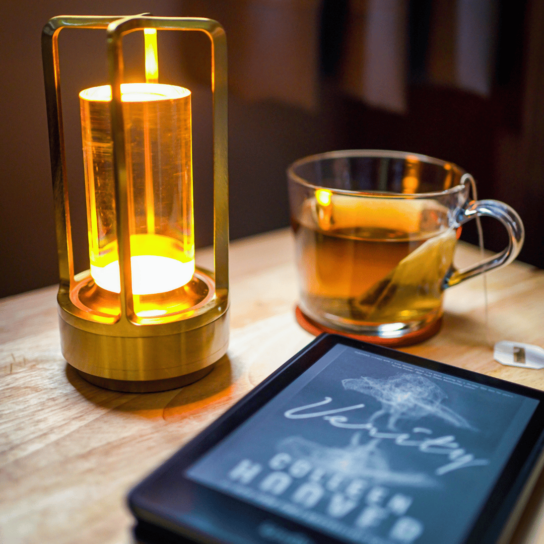 Desktop metal night light decoration Crystal Lantern – msheep.com